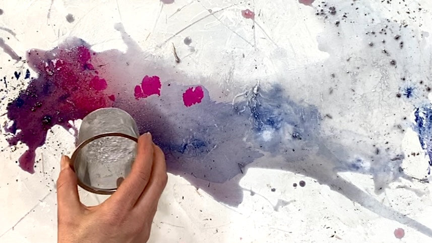 Die Magie der Abstrakten Malerei: Schichten, Gold und Strukturen ...