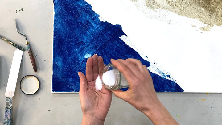 Acrylmalerei für Anfänger: Einfaches Tutorial mit Strukturpaste ...